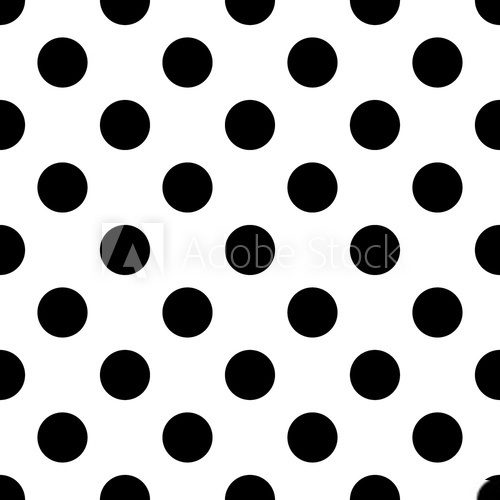 Gros pois. Texture abstraite de mode noir et blanc. - Papiers peints à ...